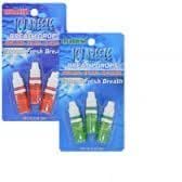 Two 3-Packs Icy Breeze Breath Drops Instant Fresh Breath, Cinnamint ...