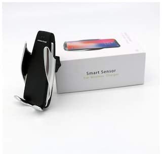 Automatic Clamping Wireless Car Charger Mount Smart Sensor Charger ...