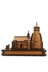 Tqq New Kedarnath Temple In Wood Color 3d Model Mandir | Desertcart Morocco
