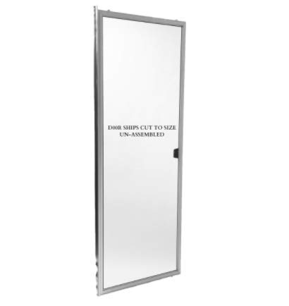 Metro Screenworks Heavy-Duty Sliding Screen Door Kit (Unassembled ...