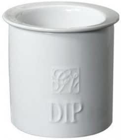 Amazon.com | Gourmet Village White Bistro Dip Chiller: Chip & Dip Sets
