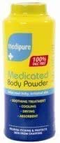 Medipure (Pack of 6) Medicated Body Powder 100% Talc Free 200g : Amazon ...