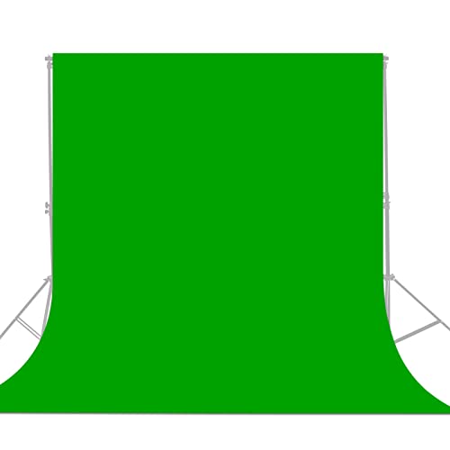 FOTOCREAT Green Screen Backdrop 5×6.5ft /1.5x2M Chromakey Greenscreen ...