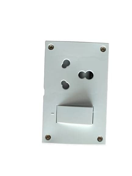 5 Pin Power Socket with Switch by Ayush Enterprises AY-ET-03 : Amazon ...