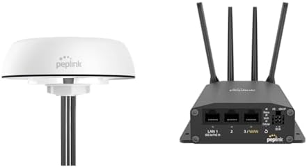 Amazon.com: Peplink 42G 5G/LTE Antenna System and MAX BR1 Mini LTEA ...