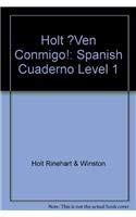 ¡ven Conmigo!: Cuaderno Para Hispanohablantes Level 1 : Buy Online at ...
