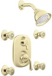 Amazon.com: Moen 243P/3330 Monticello Two Wall Power Custom Shower ...