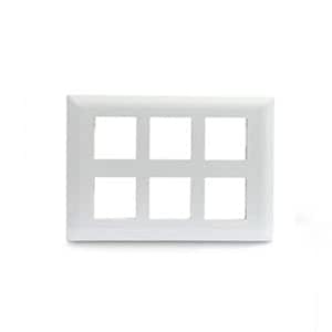 Schneider Electric P0712 Livia Plastic 12 Module Grid and 12 Module ...