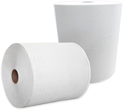 Toalla En Rollo Para Manos La Prueba Biodegradable Color Blanca, Caja 6 ...