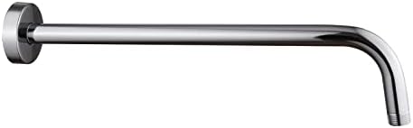12 Inch Shower Arm And Flange - Solid Stainless Steel, Wall-Mounted For ...