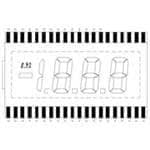 Amazon.com: LCD Numeric Display Modules .5" 3.5 Digit TN REF (50 pieces ...