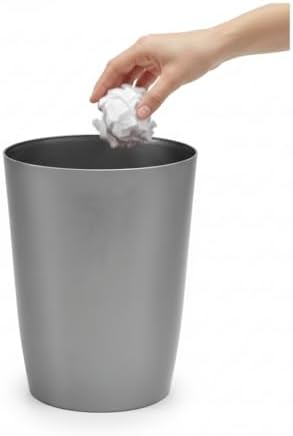 Amazon.com: Mini Waste Basket - Durable Small Plastic Garbage Trash Can ...