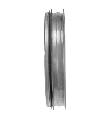 Snapklik.com : HVAC OV Galvanized Metal Duct End Cap - 8 Inch