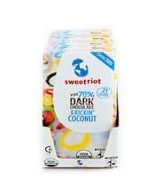 Amazon.com: Sweetriot Riotbar 70% Kickin' Coconut 3.5 Oz (Pack of 12)