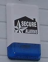 Dummy Burglar Alarm Box with Flashing LED's : Amazon.co.uk: Garden