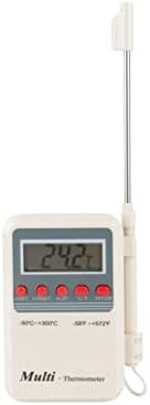 Thermomate Digital Multi-Stem Thermometer with LCD (White Multicolor ...
