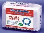 Amazon.com: First Quality Adult Brief Full Mat Body - Medium (32" - 44 ...