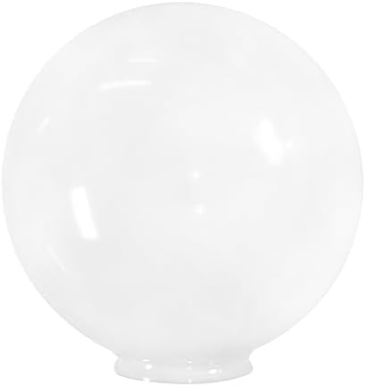 Beam Lighting 10-inch White Acrylic Replacement Globe - Cover for ...