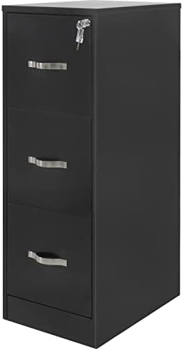 RACK & PACK Archivero Metálico 3 Gavetas Tamaño Carta con Cerradura y ...