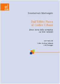 Dall'editto Pacca al Codice Urbani. Breve storia della normativa sui ...