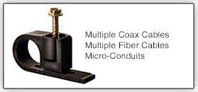 Amazon.com: 25pcs Telecrafter Flex Clips 7/8" Black M7BK, Clamp for ...