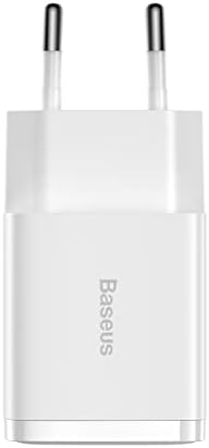 Baseus Compact 10.5W Şarj Cihazı Beyaz : Amazon.com.tr: Elektronik