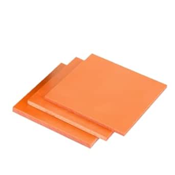 1pc Red Bakelite Flat Plate, Orange Electrical Bakelite Board, Thick 1 ...