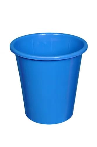 AHULZ Round Virgin Plastic Dustbin/Garbage Bucket Plastic Dustbin ...