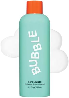 Amazon.com : Bubble Skincare Soft Launch Cream Cleanser - Hydrating ...