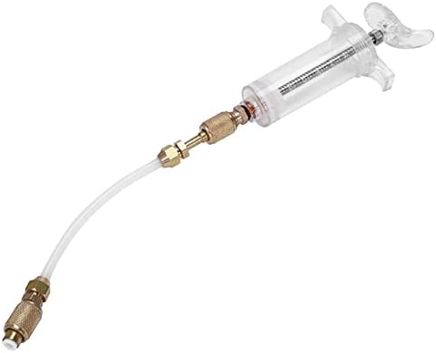Amazon.com: Zcargel Oil Injector, R134A Ac Oil Injector Kit Oil/Dye ...