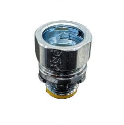 Amazon.com: COREX 1/2" Insulated Steel Compression Connector Or Fitting ...
