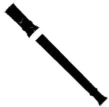 Aulos Recorder 102 N Soprano Recorder Plastic Dark Brown Series ...