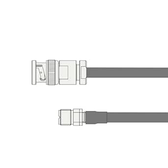 Amazon.co.jp: 同軸ケーブル 5DSFA MJ-BNCP 40cm (0.4m) 50Ω BNCP-5DSF MJ-5X使用 加工製作品 ツリービレッジ : 家電＆カメラ