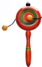 Funwood Games Handmade Dug-Dugi Tiki-Tiki Rattle for Toddlers, New-Born ...