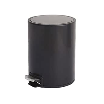 Trash Cans 8L Foot-Operated Trash Can with Lid Large Capacity Stainless ...