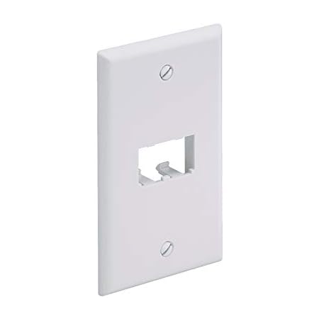 Panduit CFPE2IWY - Placa frontal de 2 puertos, color blanco : Amazon ...