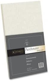 Amazon.com : Fine Parchment Paper, 24Lb, 11"x17", 100/PK, Ivory : Solid ...