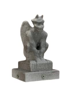 Amazon.com: Gargoyle Fence Post Topper 4x4 PVC Vinyl or Wood - Garden ...
