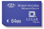 Carte mémoire Lexar Memory Stick Duo MagicGate / HS 64MB : Amazon.fr ...