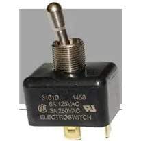 3105C Toggle Switches 6A SPST, On-None-Off .250" QC, IP67: Amazon.com ...