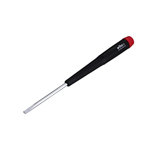 Wiha 26040 Slotted Screwdriver with Precision Handle, 4.0 x 60mm - Flat ...