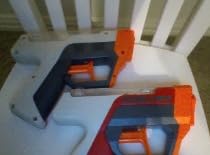 Amazon.com: Nerf Pro Gelfire Dual Wield Pack, 2 Blasters, No-Prime Firing, 5000 Gelfire Rounds ...