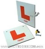 Motorcycle L-Plates Rigid Front & Rear Kit : Amazon.co.uk: Automotive
