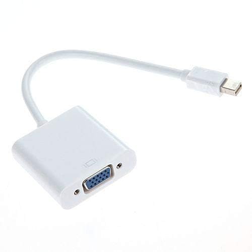 Kuvera Mini DisplayPort Thunderbolt to VGA Cable Adapter for Apple Mac ...