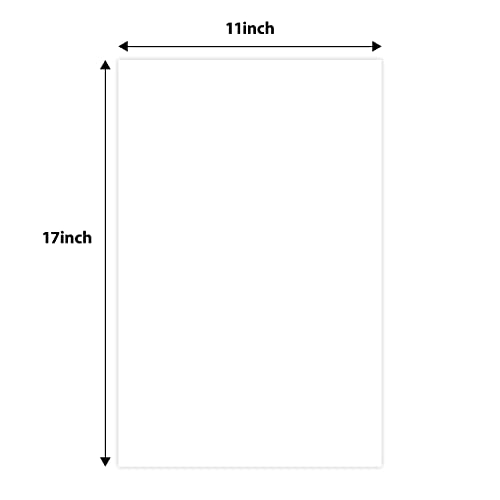 Snapklik.com : Golden State Art, Uncut 11x17 White Mats Matboards, Acid ...