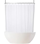 Amazon.com: zokyer Clawfoot Tub Shower Curtain All Wrap Around 180x70 ...