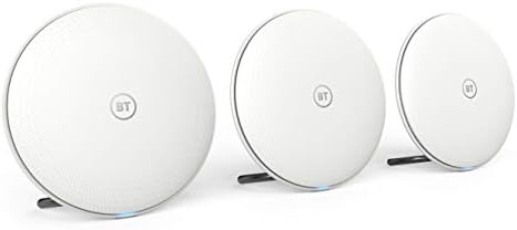 BT Whole Home Wi-Fi, Pack of 3 Discs, Mesh for Seamless, Speedy (AC2600 ...