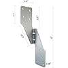 Amazon.com: Hurricane Straps H2.5A Right Tie Heavy Duty Galvanized ...