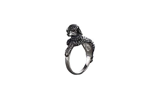 Amazon.com: Lamb ring Lamb jewelry Animal ring Animal jewelry Sheep ...