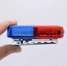 FREEFALL Police LED Flashing Warning Shoulder Light Safety Clip lamp ...